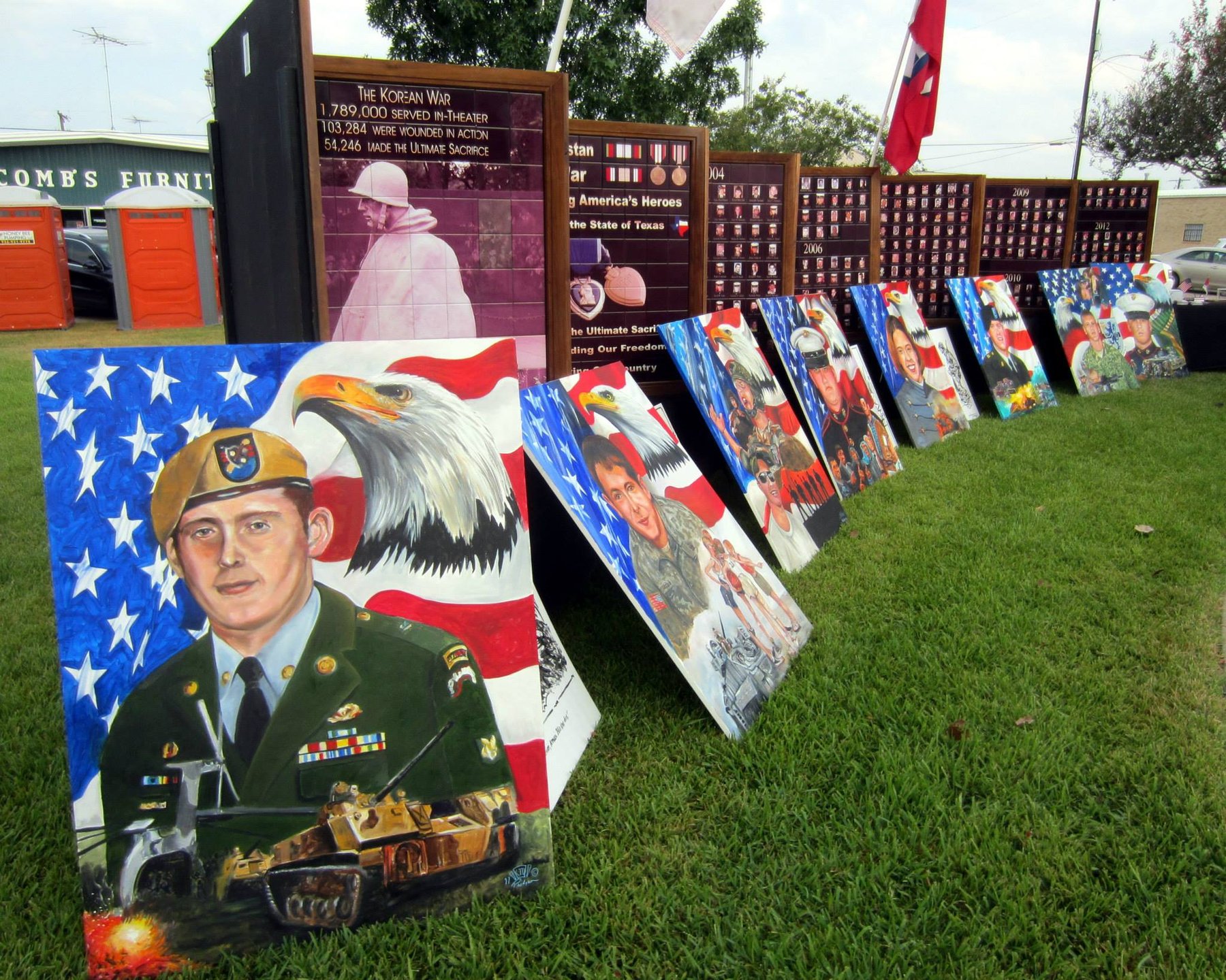 Honoring Texas Fallen Warriors Through Art