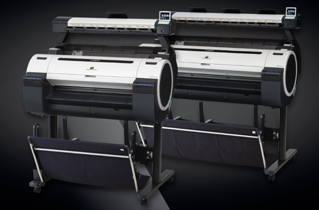 New Canon CAD Plotters with Integrated Scanners